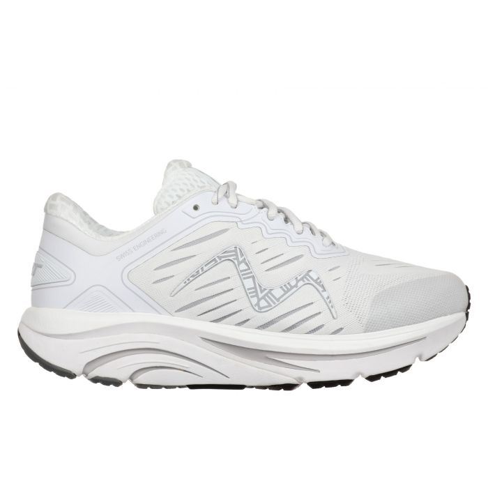 MBT Global Shoes Store MBT 2000 II Men s Lace Up Running Shoe in White Online Shoes Shopping